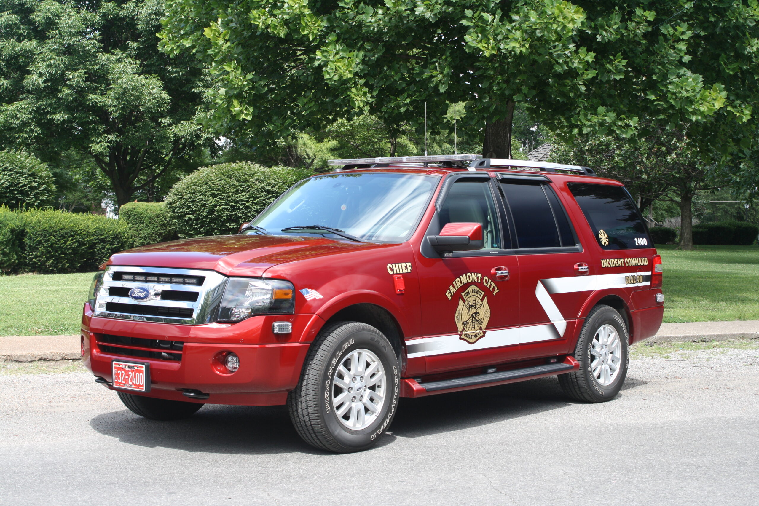 Fire Chief Incident Command 2400 - Village of Fairmont City, IL